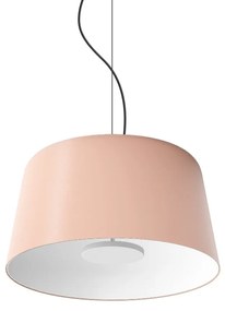 Linea Light Delfi_P, moderní závěsné svítidlo, 20W LED 2700K, červeno-béžová, průměr 45cm