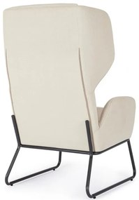 BIZZOTTO Designové křeslo OPHELIA béžové 0733494