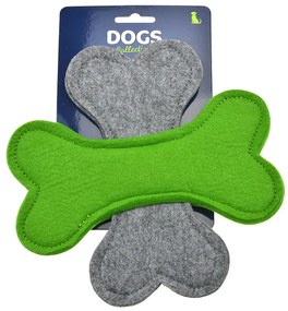 Filcové kousátko pro psa - Zeleno šedé