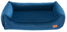 Pelíšek pro psa UKORY modrý Velikost: M 70x55x18 cm