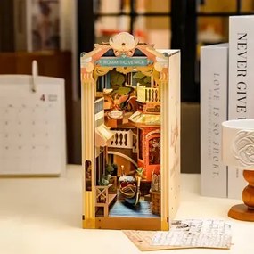 RoboTime 3D skládačka Zarážka na knihy Romantické Benátky