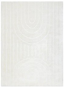 Dywany Łuszczów AKCE: 80x150 cm Kusový koberec Mode 8494 geometric cream - 80x150 cm
