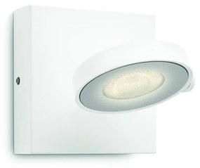 LED Warmglow Bodové svítidlo Philips Clockwork 53170/31/P0 bílé 2200K-2700K