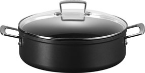 Hrnec Sauteuse Le Creuset nepřilnavý hliník s úchyty 28 cm