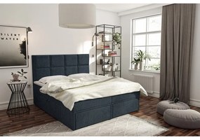 Kontinentální postel Hudson Lux 2, Rozměr postele: 200 x 200 cm, Potah:: Muna 14