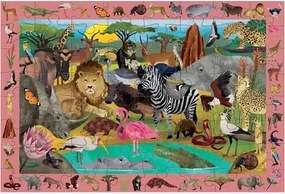 Mudpuppy Puzzle skládej a hledej Safari 64 dílů / od 4 let