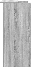 Recepční stůl šedý sonoma 100x50x103,5 cm kompozitní dřevo 3324165