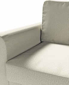 Potah na pohovku IKEA Backabro,  3-místná, rozkládací barva béžová látka pletený vzor