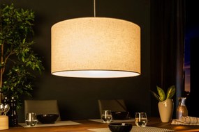 Designové závěsné světlo Nash, 50 cm, přírodní - skladem