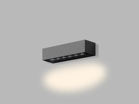 LED2 5131874 LED2 Nástěnné venkovní svítidlo BENO II 1, A 6W 2200K / 2700K / 3000K / 4000K antracit - LED2 Lighting