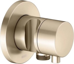 Keuco IXMO Comfort - Uzavírací ventil pod omítku, s připojením a držákem sprchy, kartáčovaný bronz 59541031201