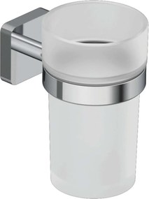 Kludi Vela S - Držák kartáčků a pasty, sklo/chrom 2597505