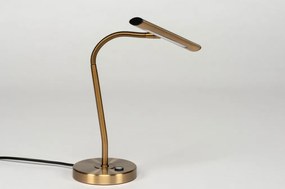 Stolní designová LED lampa Bank Retro Gold