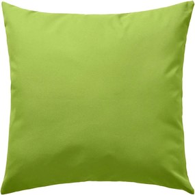 Venkovní polštářky 4 ks 45x45 cm jablkově zelená 132291