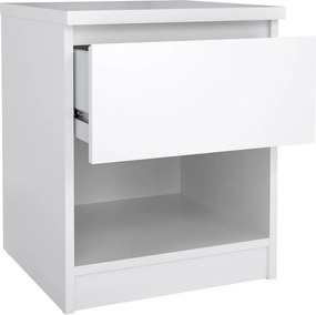 FALCO Noční stolek Simplicity 238 bílý lesk