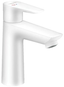 Hansgrohe Talis E, páková umyvadlová baterie 110 CoolStart s odtokovou soupravou s táhlem, bílá matná, 71713700