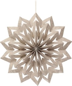 Vánoční ozdoba Nivalis II beige 40 cm