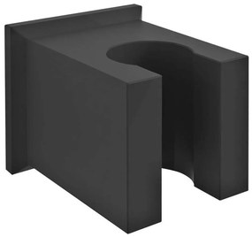 Sapho - Nástěnný držák sprchy, černá mat SD615