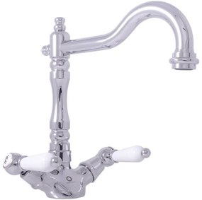 SLEZÁK RAV MORAVA RETRO - Dřezová baterie , Chrom MK520.0/8 - 3,8"