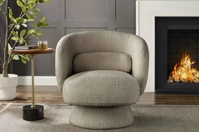 Designové křeslo Maitho taupe