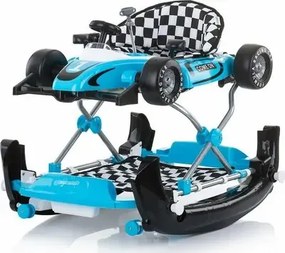 CHIPOLINO Chodítko interaktivní Car Racer 4v1 Blue / od 6 měsíců