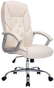 Kancelářská židle BIG XXL - Krémová
