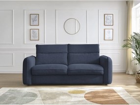 Tmavě modrá pohovka 216 cm Achille – Bobochic Paris