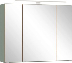 XXXLutz ZRCADLOVÁ SKŘÍŇKA, divoký dub, rákosová zelená, 80/64/20 cm Held - Online Only koupelnové skříňky - 000307021206