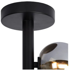 LUCIDE Flush ceiling light TYCHO Black