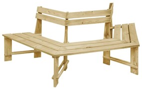 Zahradní lavice 240 cm impregnované borové dřevo - Default Title