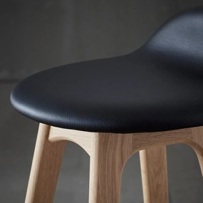 Kožená otočná barová židle 86 cm Buck – Hammel Furniture