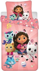 Bavlněné ložní povlečení Gabby´s Dollhouse