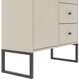 Komoda LINEA 1D3S kašmírová