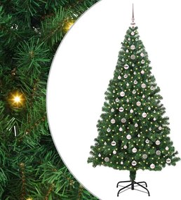 Umělý vánoční stromeček Zelená 240 cm PVC, ocel a plast 3396933