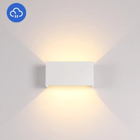 Nástěnná fasádní Led lampa Venkovní zahradní nástěnné svítidlo IP65 Nahoru Dolů 24W
