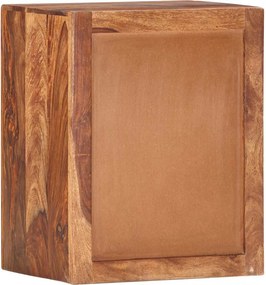Noční stolek 40 x 30 x 50 cm masivní akáciové dřevo 286407