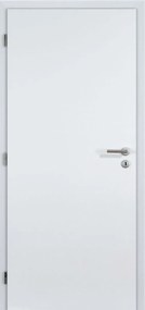 Doornite Basic Interiérové dveře 60 L, 60 × 197 cm, lakované, levé, bílé, plné