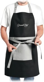 TESCOMA Kuchyňská zástěra GrandCHEF, černá