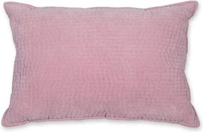 Pip Studo polštář Velvet Sky 40 x 60 cm - růžový (Sametový polštář s výplní v růžové barvě.)