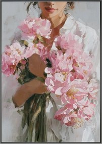 Tištěný obraz s rámem/na plátně 70x100 cm Floral Embrace – Styler