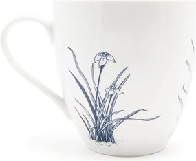 Porcelánový hrnek Vážka z japonské zahrady, 670 ml – s originální českou ilustrací