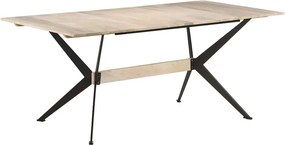 Jídelní stůl 180 x 90 x 76 cm masivní mangovníkové dřevo 321688