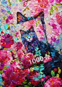 ENJOY Puzzle Gigi v zahradě / 1000 dílků / od 14 let