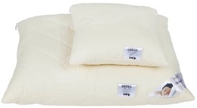 Antialergický polštář 70x80 Mikrovlákno prošívané 1000g krémové AMZ