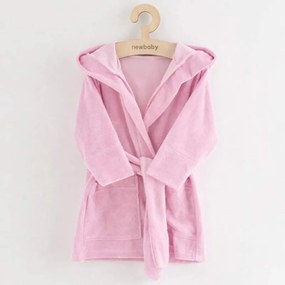 Dětský froté župan New Baby pink velikost 80/86