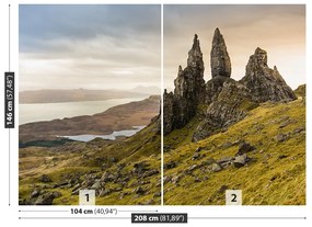 Fototapeta old man Storr 104x70