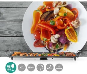 Nedis FCTE110EBK90 - Stolní gril Teppanyaki 1800W/230V