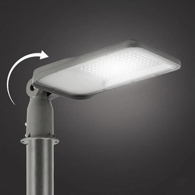 Brilagi -LED Venkovní pouliční lampa s kloub. URBANLIGHT LED/100W/230V šedá IP65
