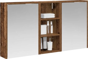 Sada koupelnových skříněk 3 ks 116 x 16 x 62,5 cm 3403814