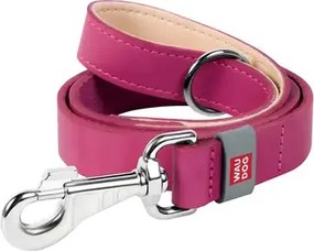 Waudog Kožené vodítko pro psy 25 mm růžové / Vodítko / Přírodní kůže /